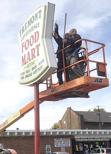 Tremont Convenience Sign Repair_web – The Tremonster